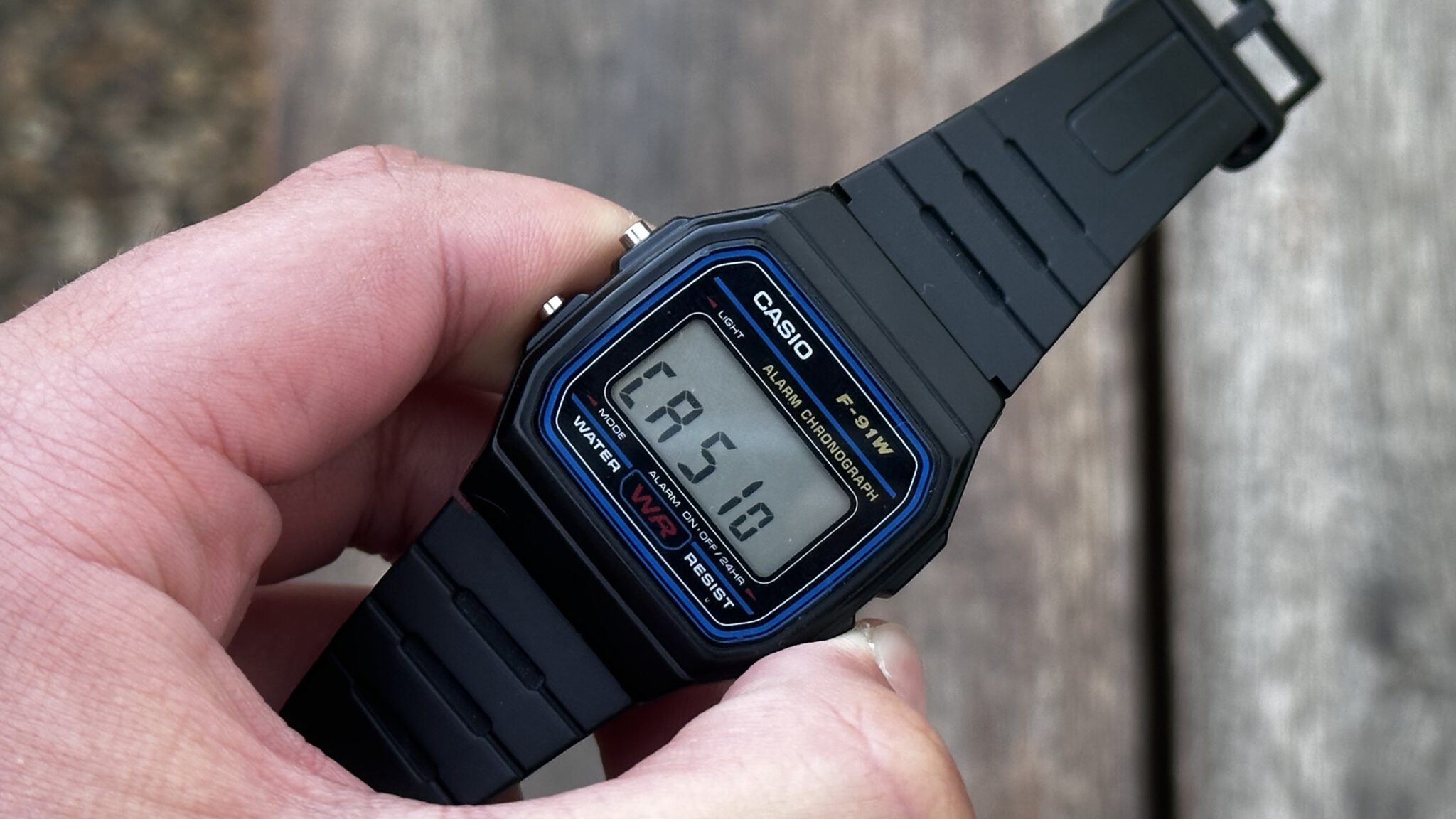 A True Legend: The Casio F-91W - wounduptimekeeping
